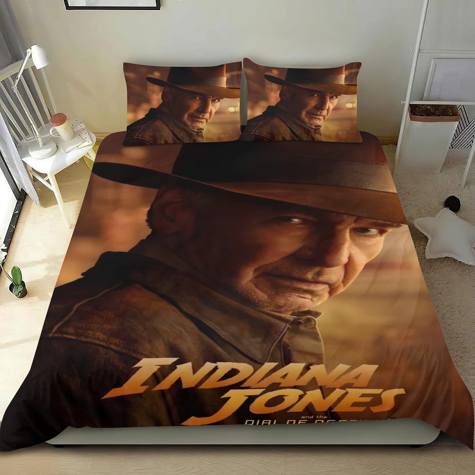3 Piece Bedding Set Indiana Jones And The Dial Of Destiny Comforter Set ...