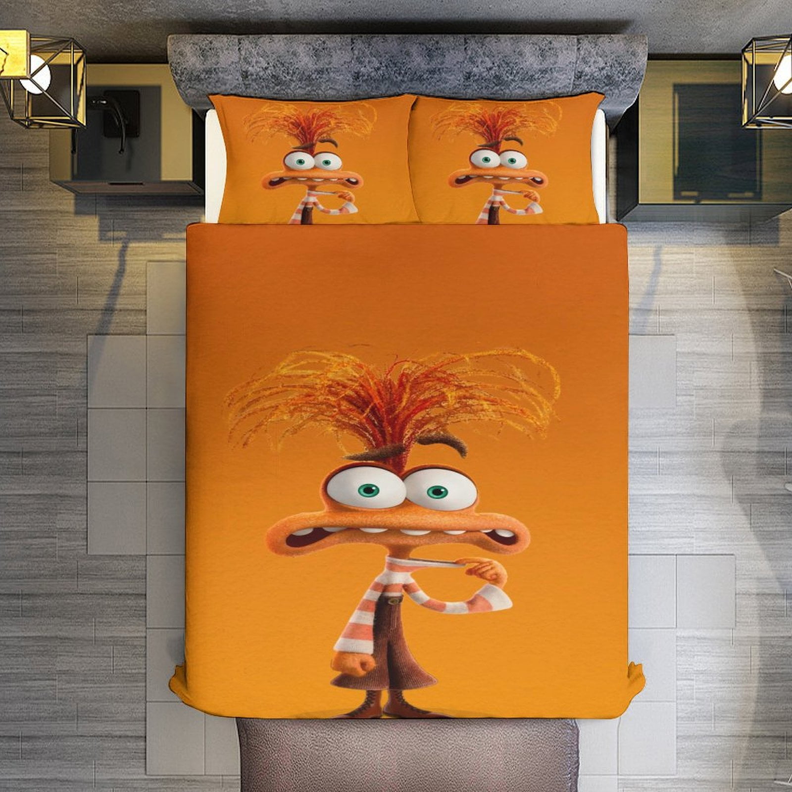 3 Piece Bedding Set,Inside OutComforter Set for Kids Boys Teen Tween 3D ...