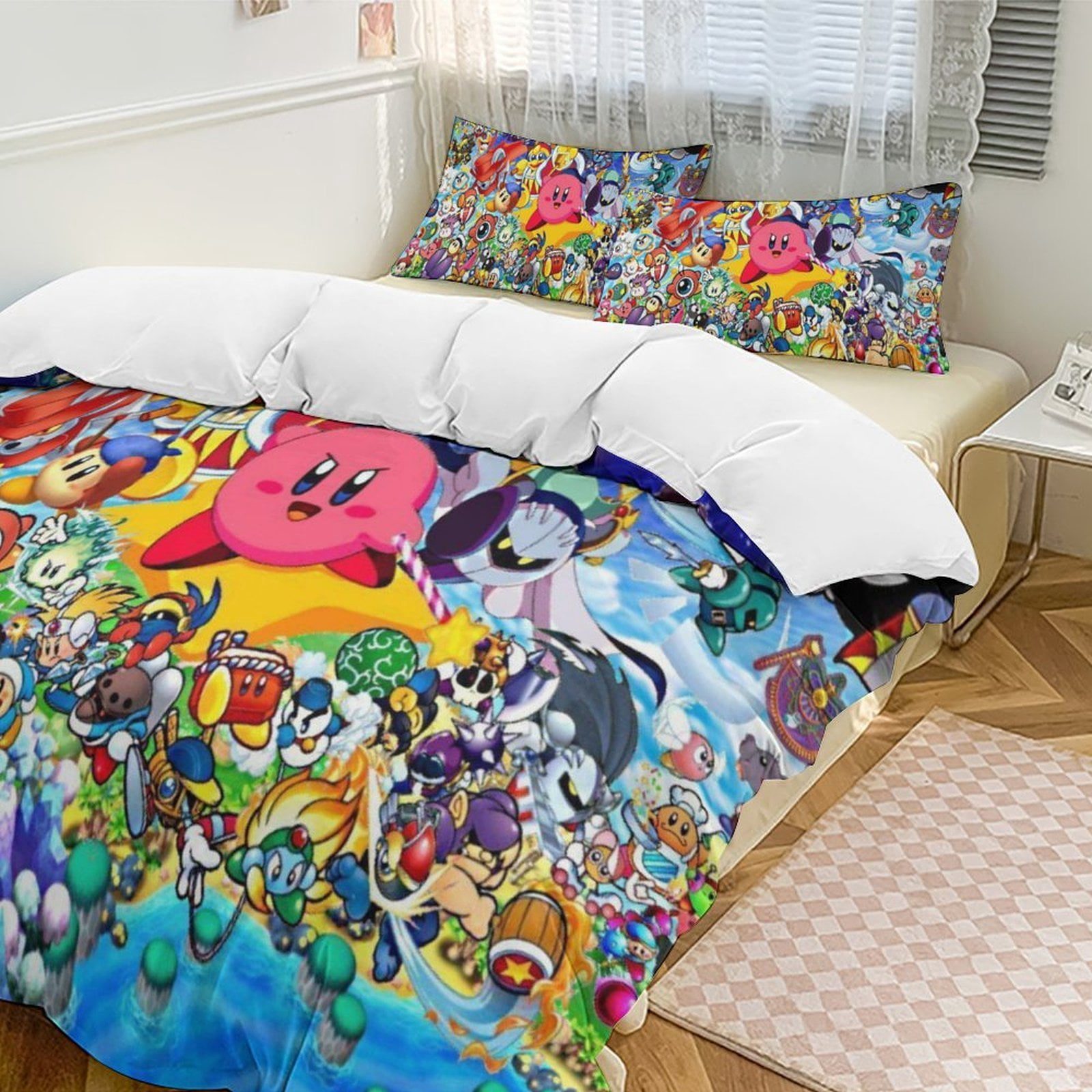 3 Piece Bedding Set Kir-,by0 Comforter Cover Set Cute Kids Bedroom ...