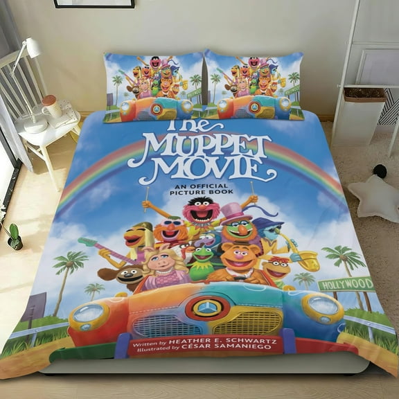 3 Piece Bedding Set Chainsaw Orange Men Comforter Cover Set Cute Kids ...