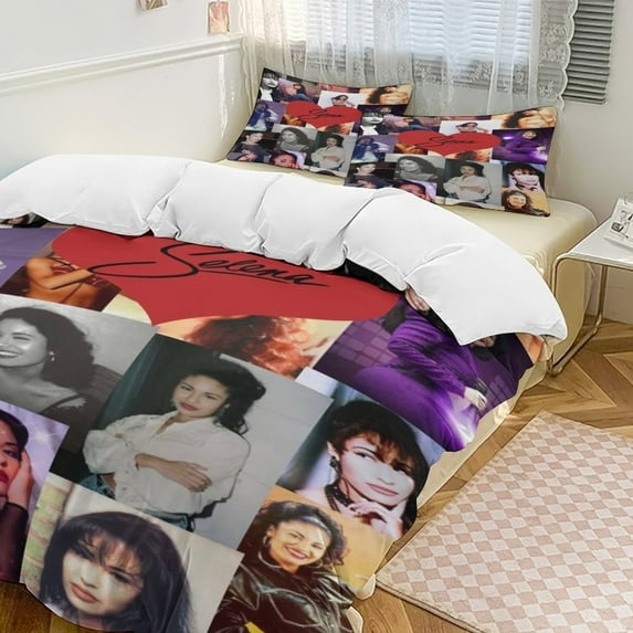 3 Piece Bedding Set Selena Singer Quinta-Nill Comforter Cover Set Cute ...