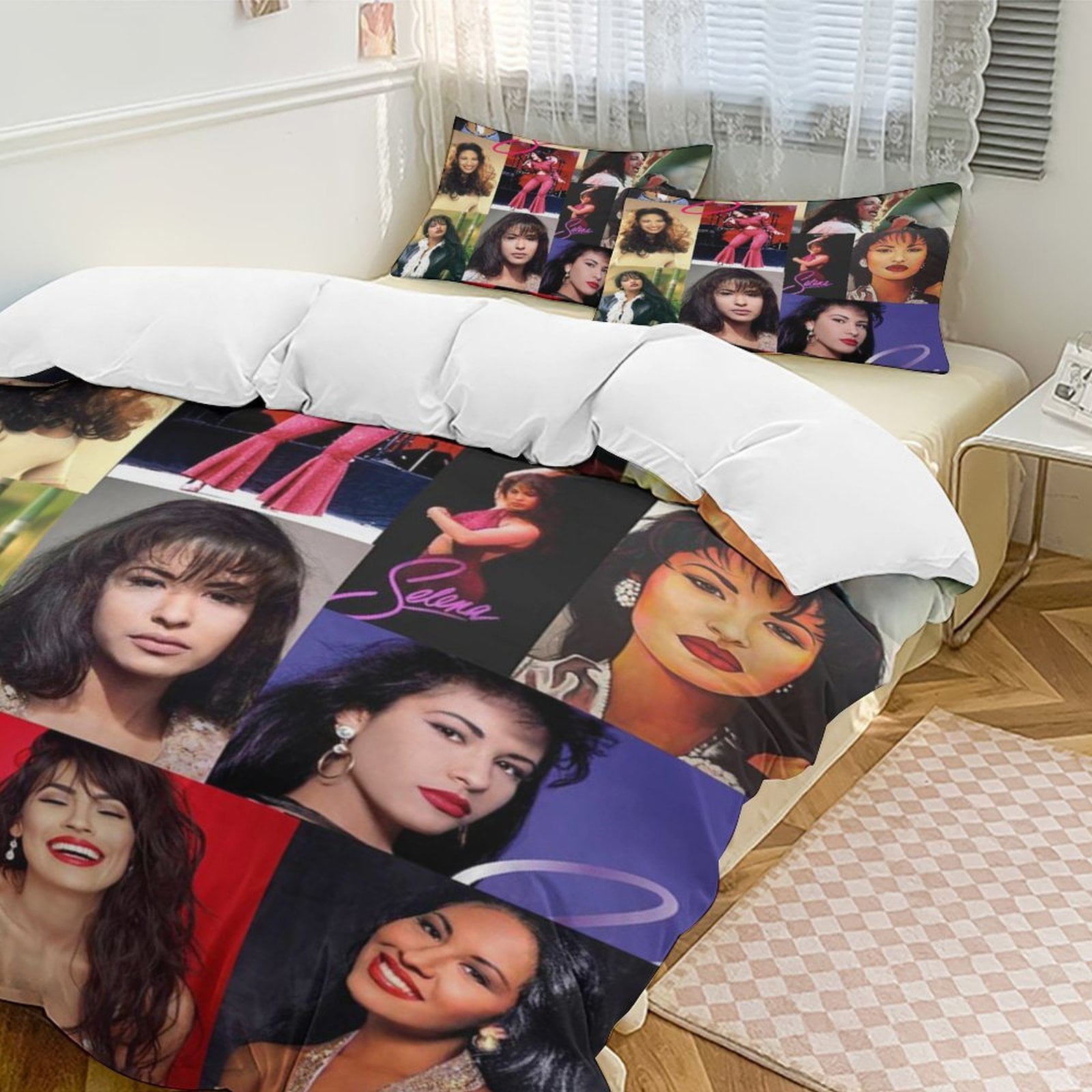 3 Piece Bedding Set Selena Singer Quinta-Nill Comforter Cover Set Cute ...