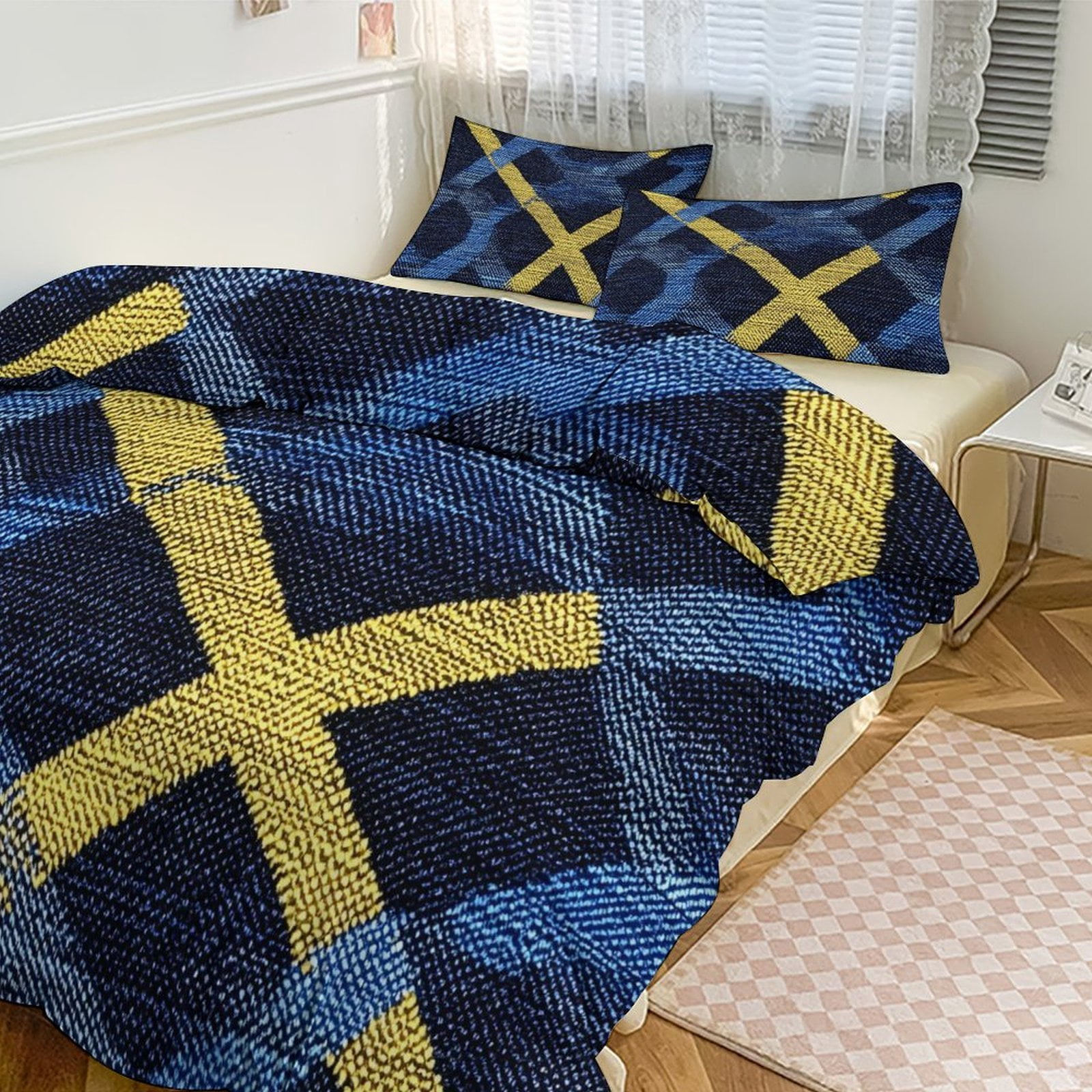 3 - Piece Bedding Set Without A Pillow Core Light And Soft Design ...