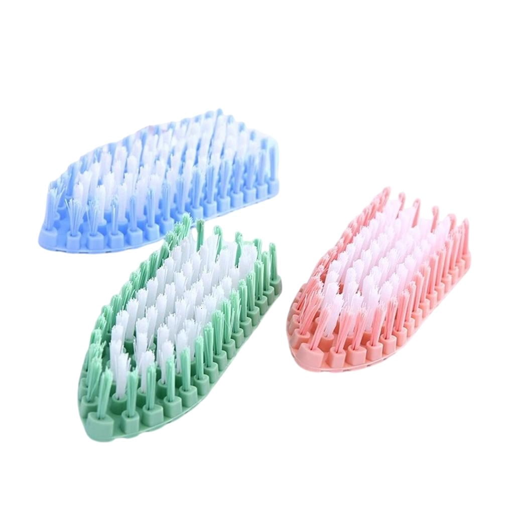 3 Piece Bendable Gentle Bristles Cleaning Tool Random Color for Multi ...