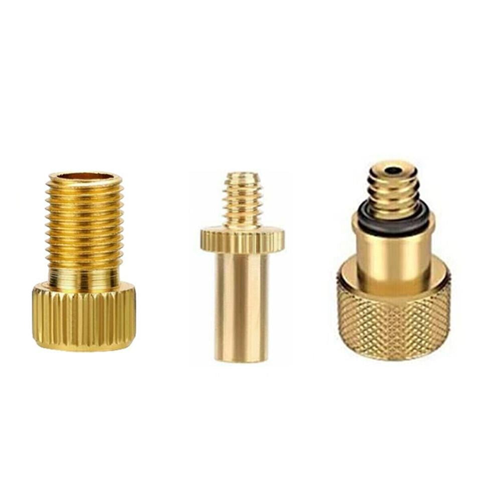 3-Piece Bicycle Valve Adapter 3-Piece Bicycle Valve Set Valve Adapter ...