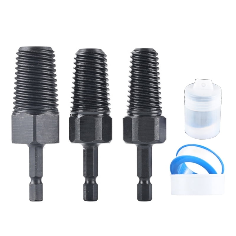 3 Piece Broken Bolt Extractor Nut Removal Set Suitable for 1/2 3/4 1 ...