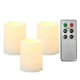 Candle Choice Outdoor Flameless LED Candles 3‚Äùx4‚Äù with Remote ...