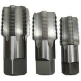 3 Piece Carbon Steel NPT Pipe Tap Set, 1", 1-1/4" and 1-1/2" - Walmart.com