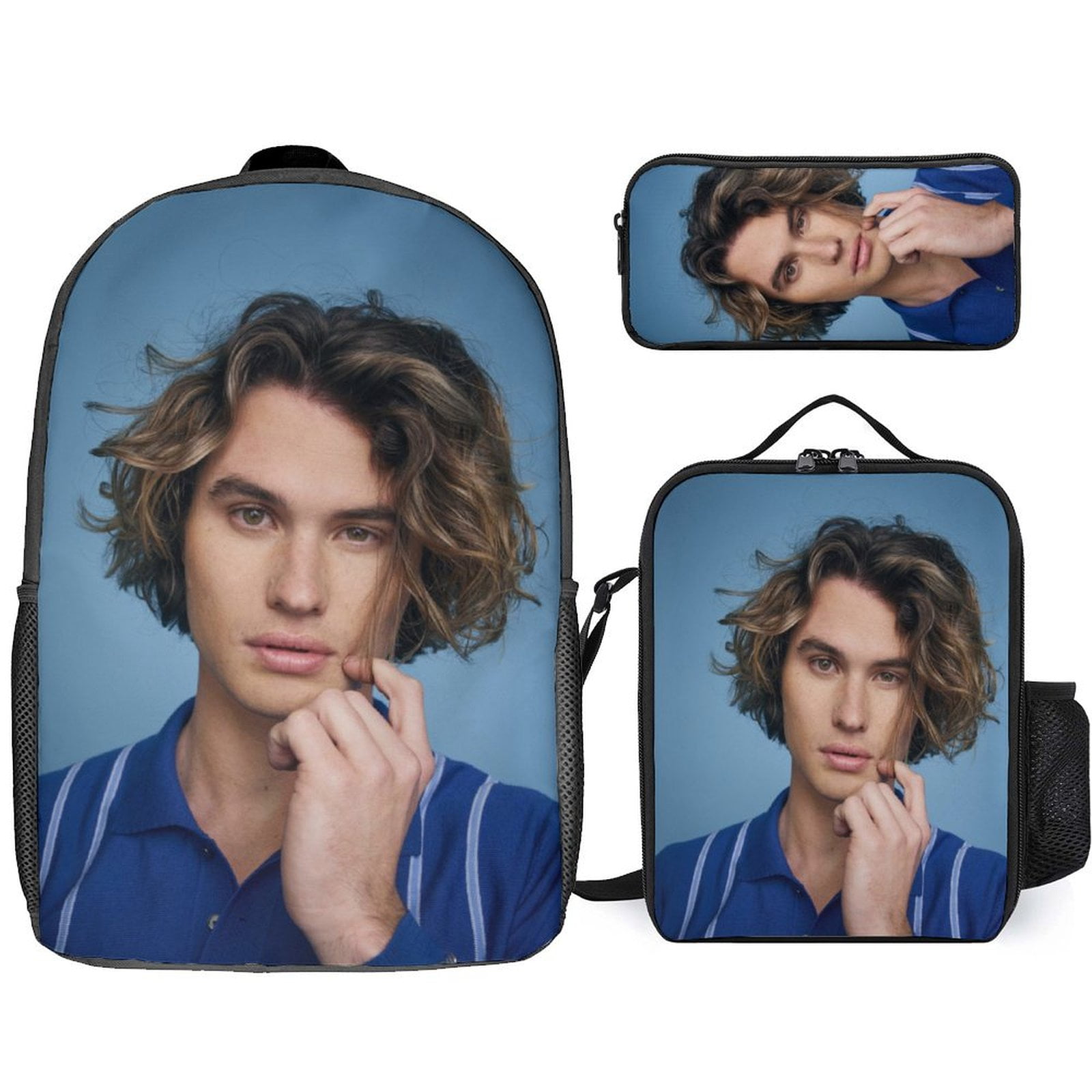 3 Piece Casual Shoulder Bag, Outer Banks John B Backpack Set Travel ...