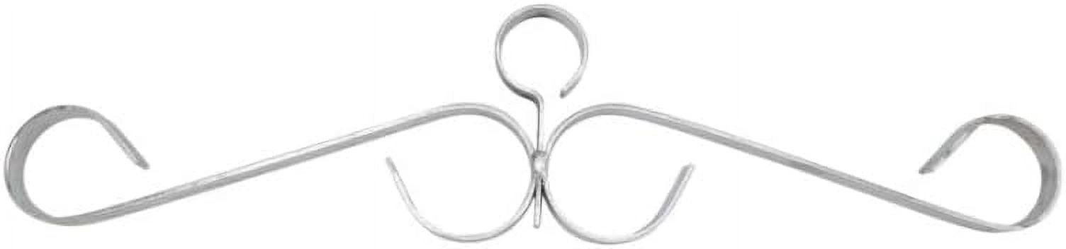 3-Piece Chain Link 24" Long [12 Gauge] Gate Scroll - Decorative Gate ...