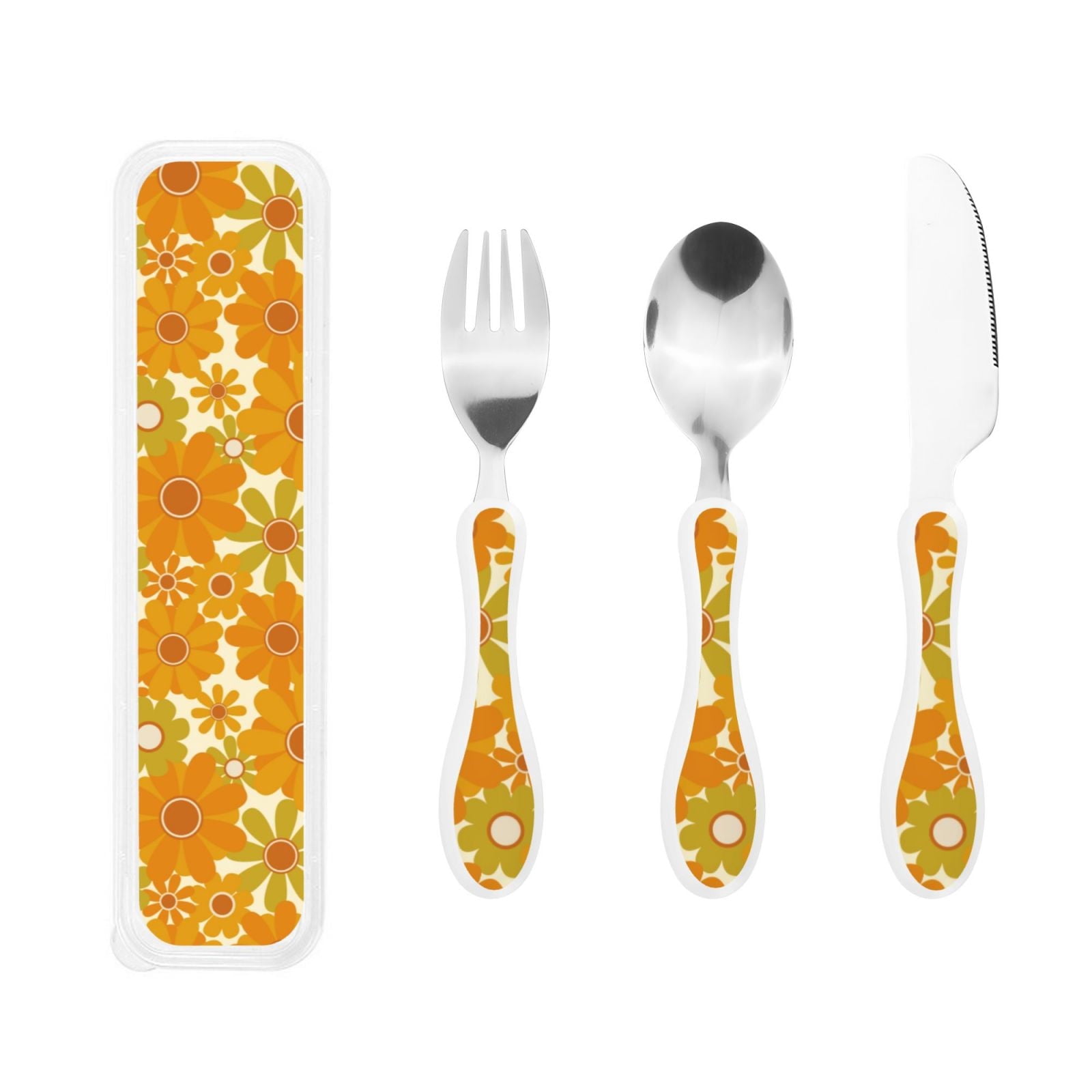 3 Piece Children'S Knife Fork And Spoon Stainless Steel Tableware ...
