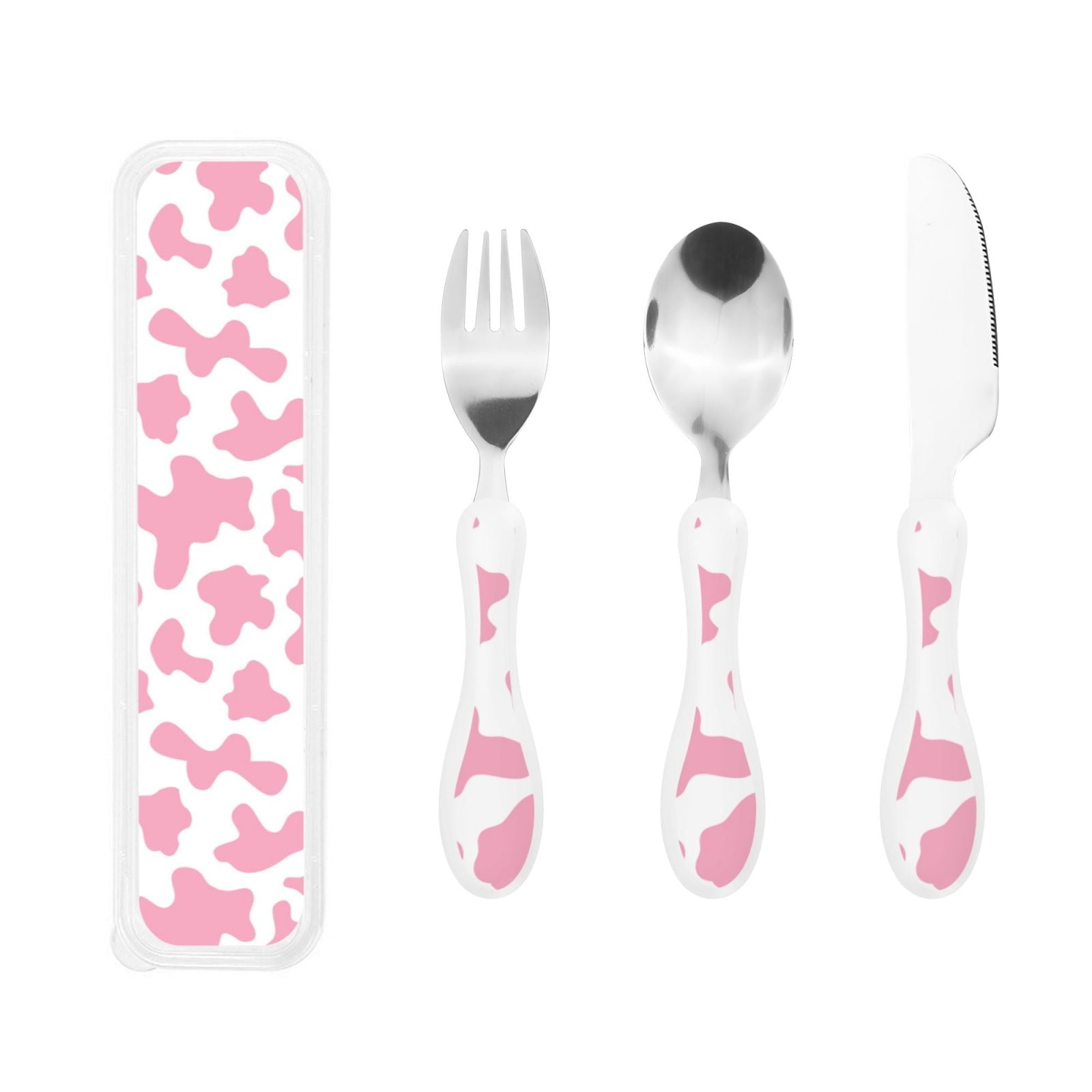 3 Piece Children'S Knife Fork And Spoon Stainless Steel Tableware ...