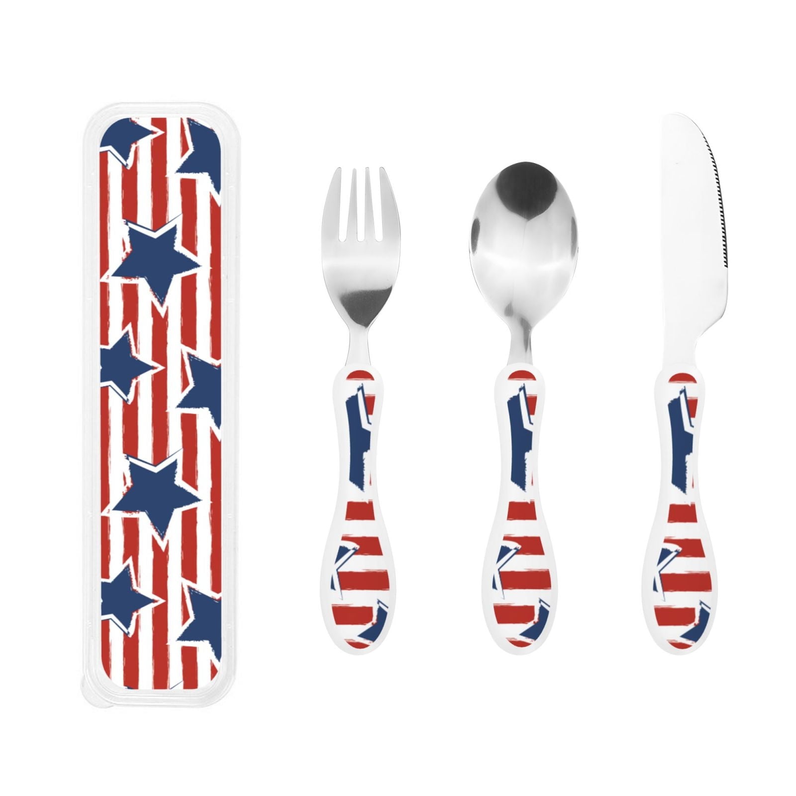 3 Piece Children'S Knife Fork And Spoon Stainless Steel Tableware ...