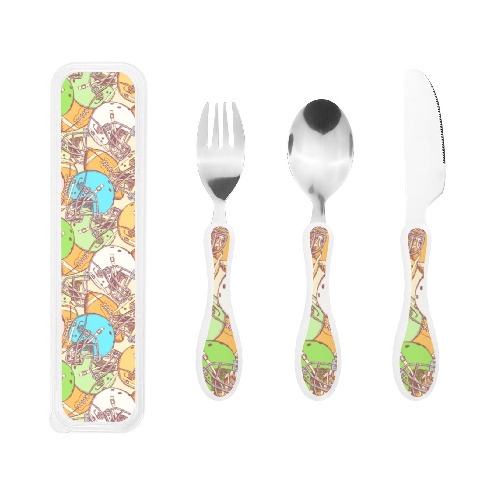 3 Piece Children'S Knife Fork And Spoon Stainless Steel Tableware ...