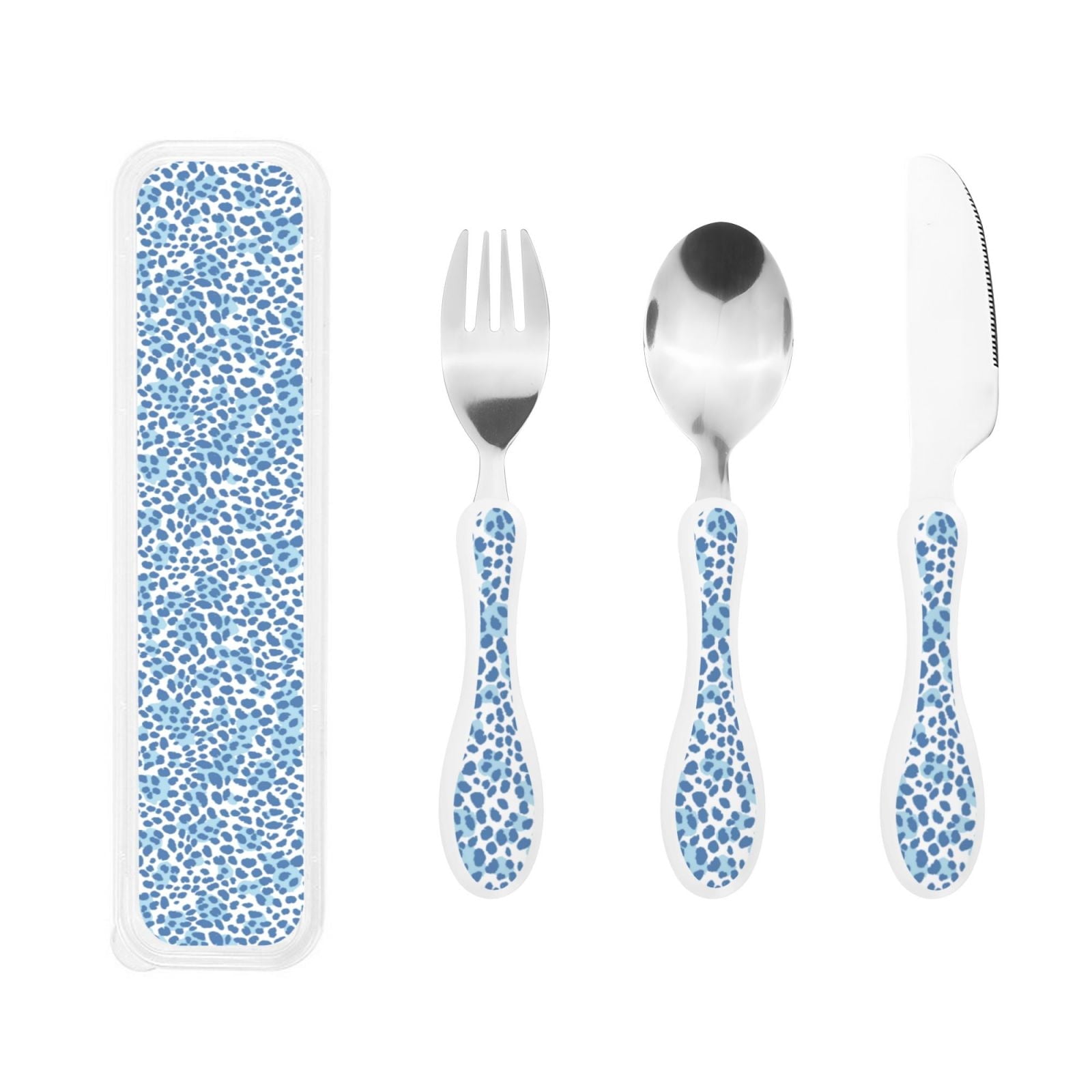 3 Piece Children'S Knife Fork And Spoon Stainless Steel Tableware ...