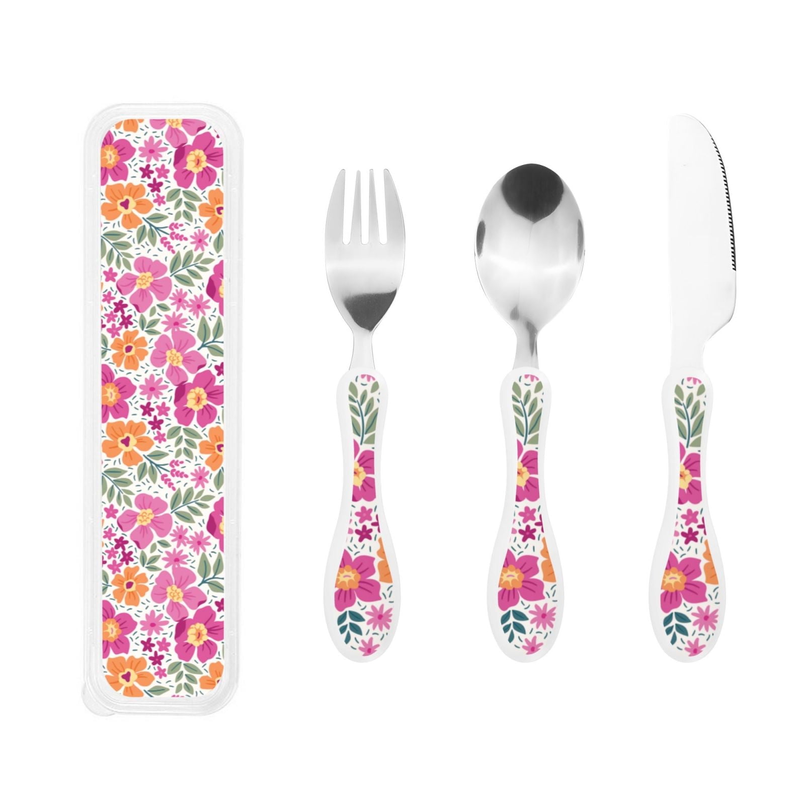 3 Piece Children'S Knife Fork And Spoon Stainless Steel Tableware ...