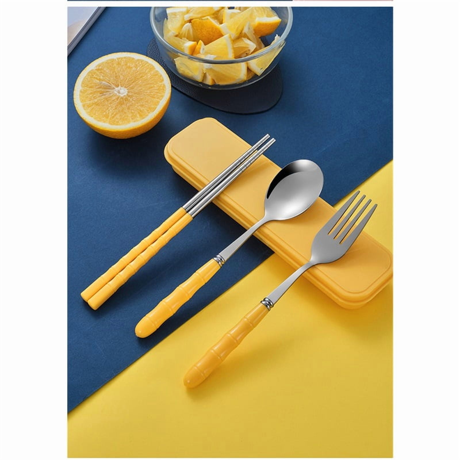 3-Piece Children Utensils Set Stainless Steel Child Flatware Set ...