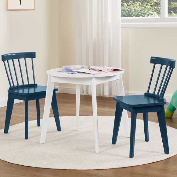 Kids Blue Table Chairs