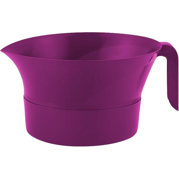 3-Piece Colander Grease Strainer Set – Purple Grease Separator with ...
