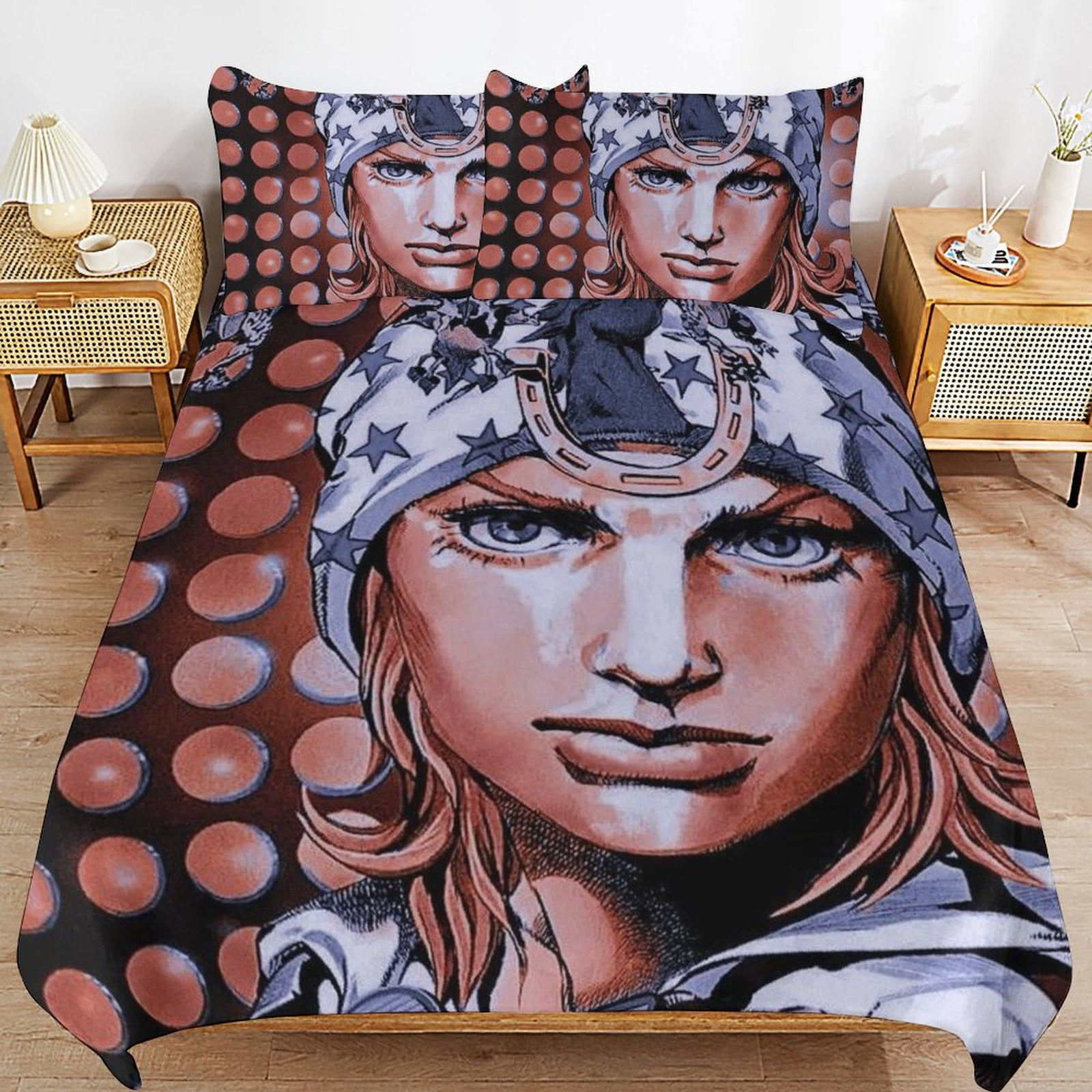 3 Piece Comfortable Bedding Set, Jojo's Bizarre Adventure Johnny ...