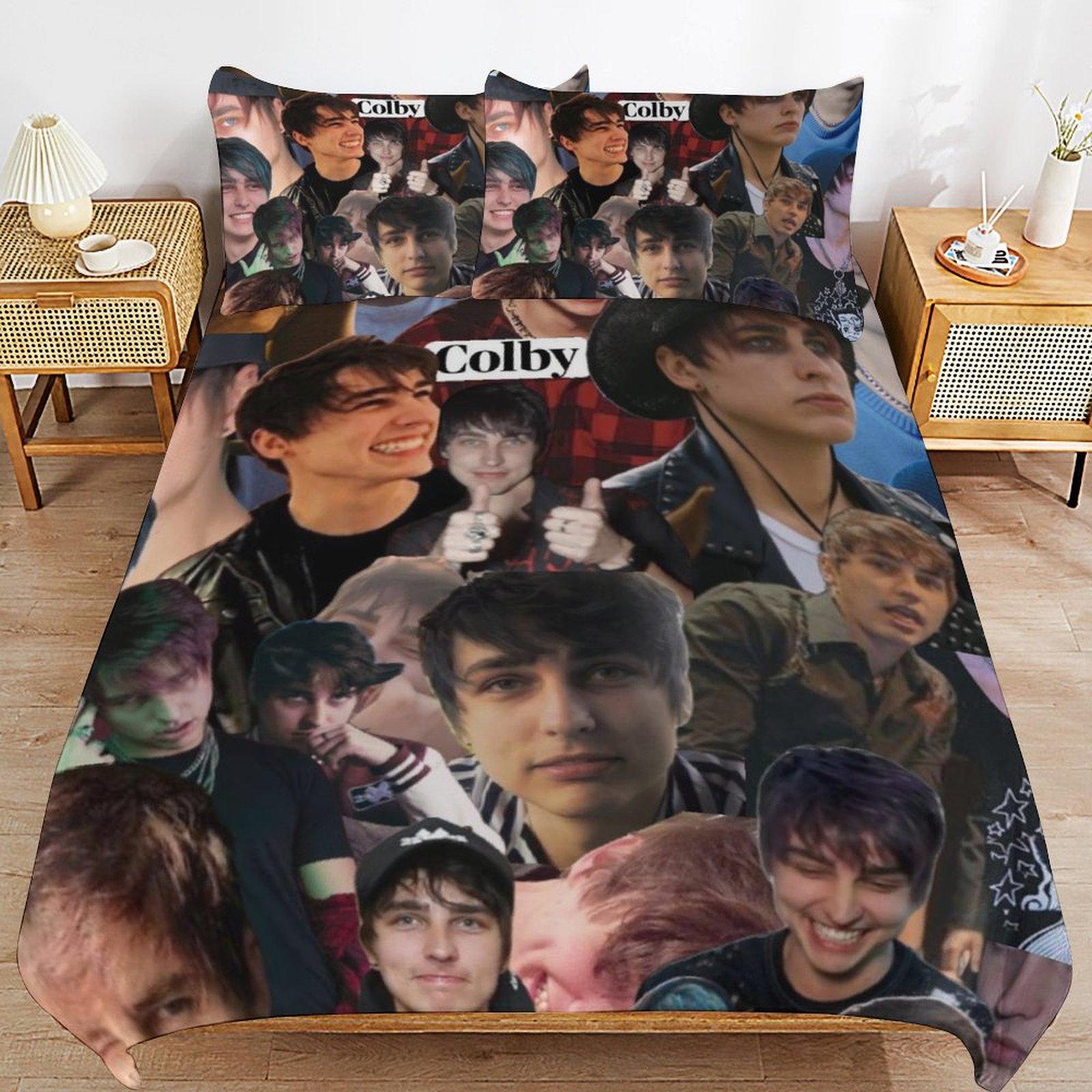 3 Piece Comfortable Bedding Set Sam_Xplr_Colby Duvet Cover Twin Bed ...