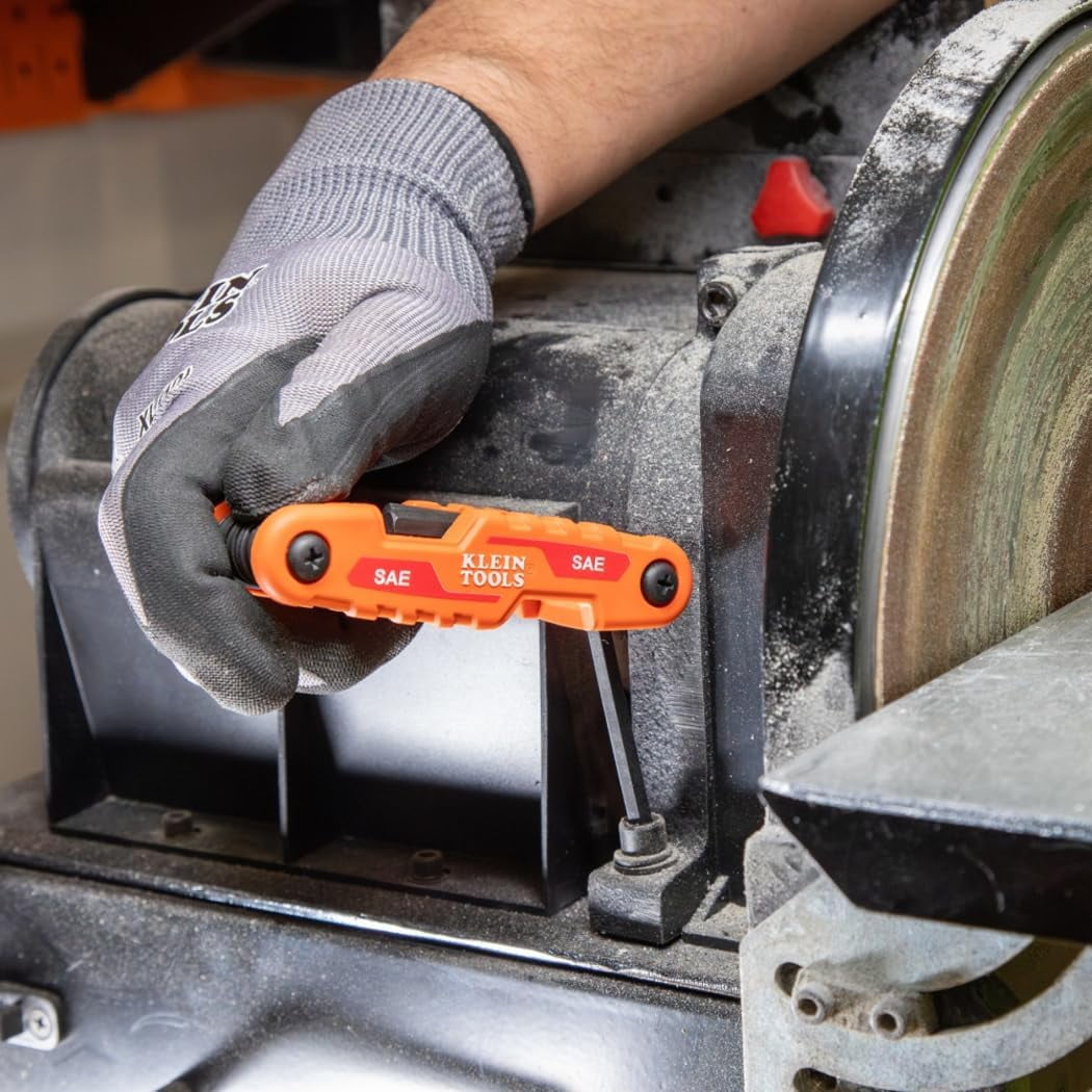 3-Piece Compact Folding Hex Set, Metric SAE Torx Sizes, 25 Keys ...