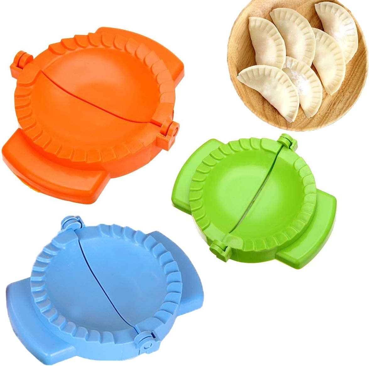 3-Piece Dough Press Set, Dumpling Maker, Dumpling/tortilla Press ...