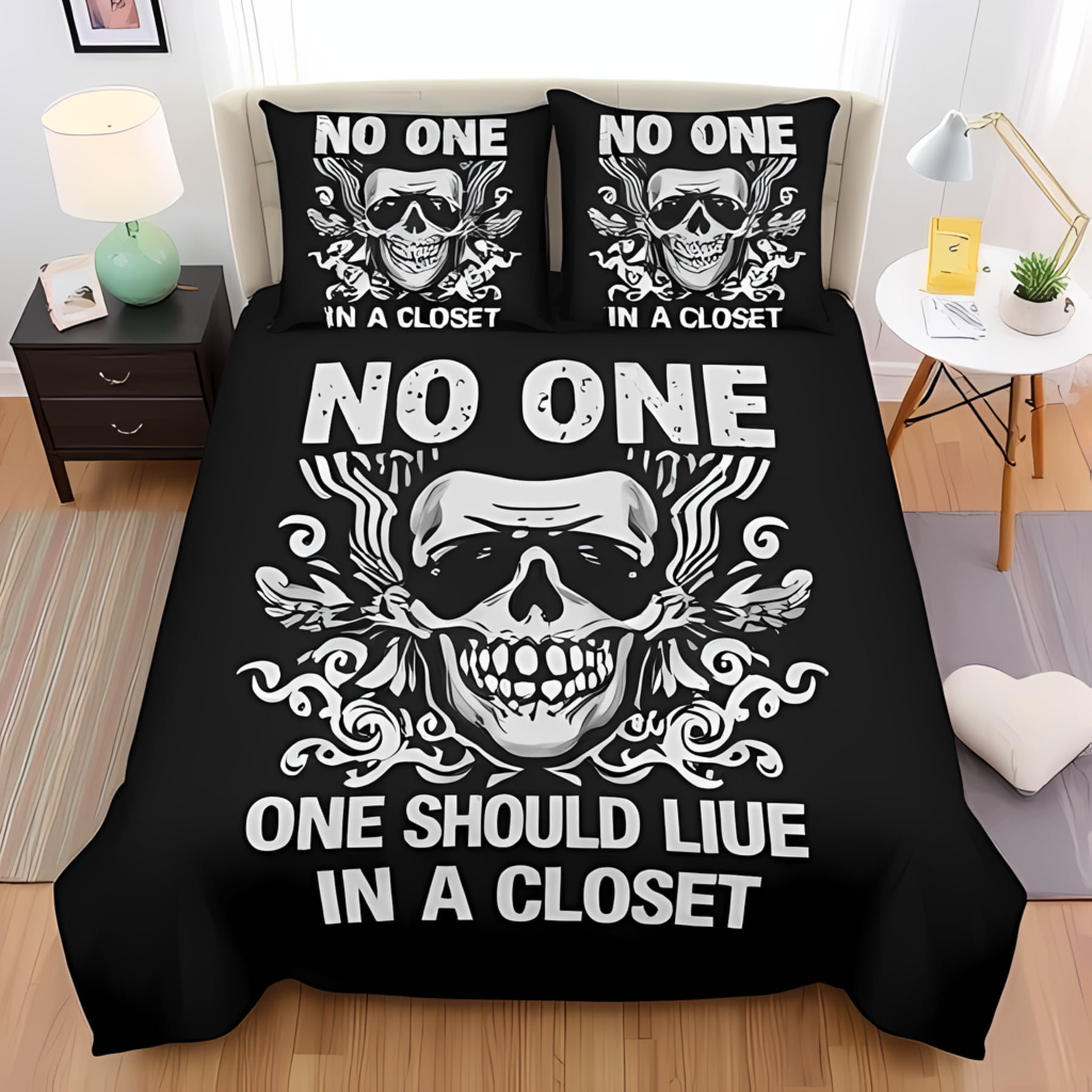 3-Piece Duvet Cover Set with Bold Design - Embrace Individuality ...