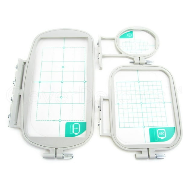 3-Piece Embroidery Hoop Set for Brother Embroidery Machines - SE400 ...