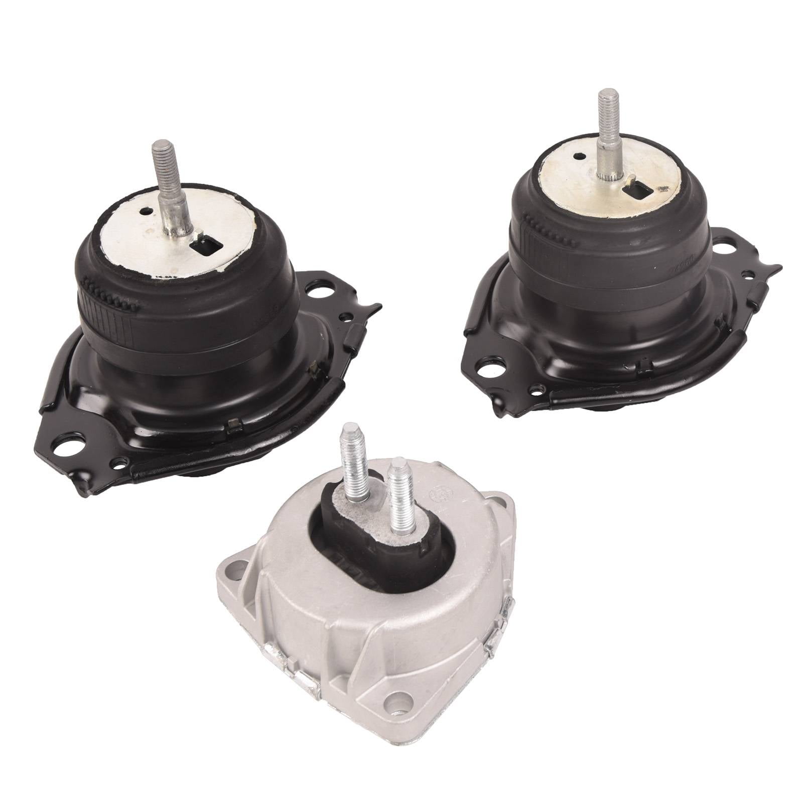 3-Piece Engine and Transmission Mount Set - Vibration Dampening Motor ...