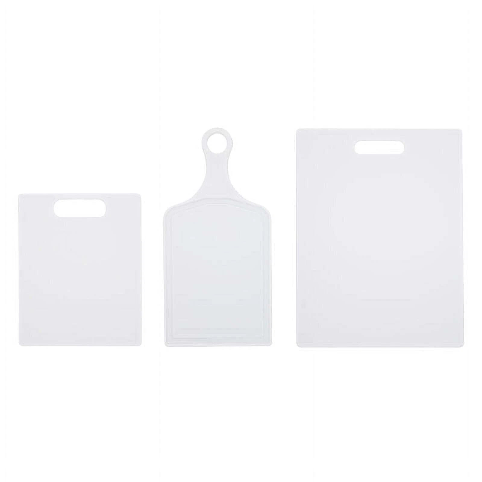 3-Piece Essential Poly Kitchen Cutting Board Set - Walmart.com