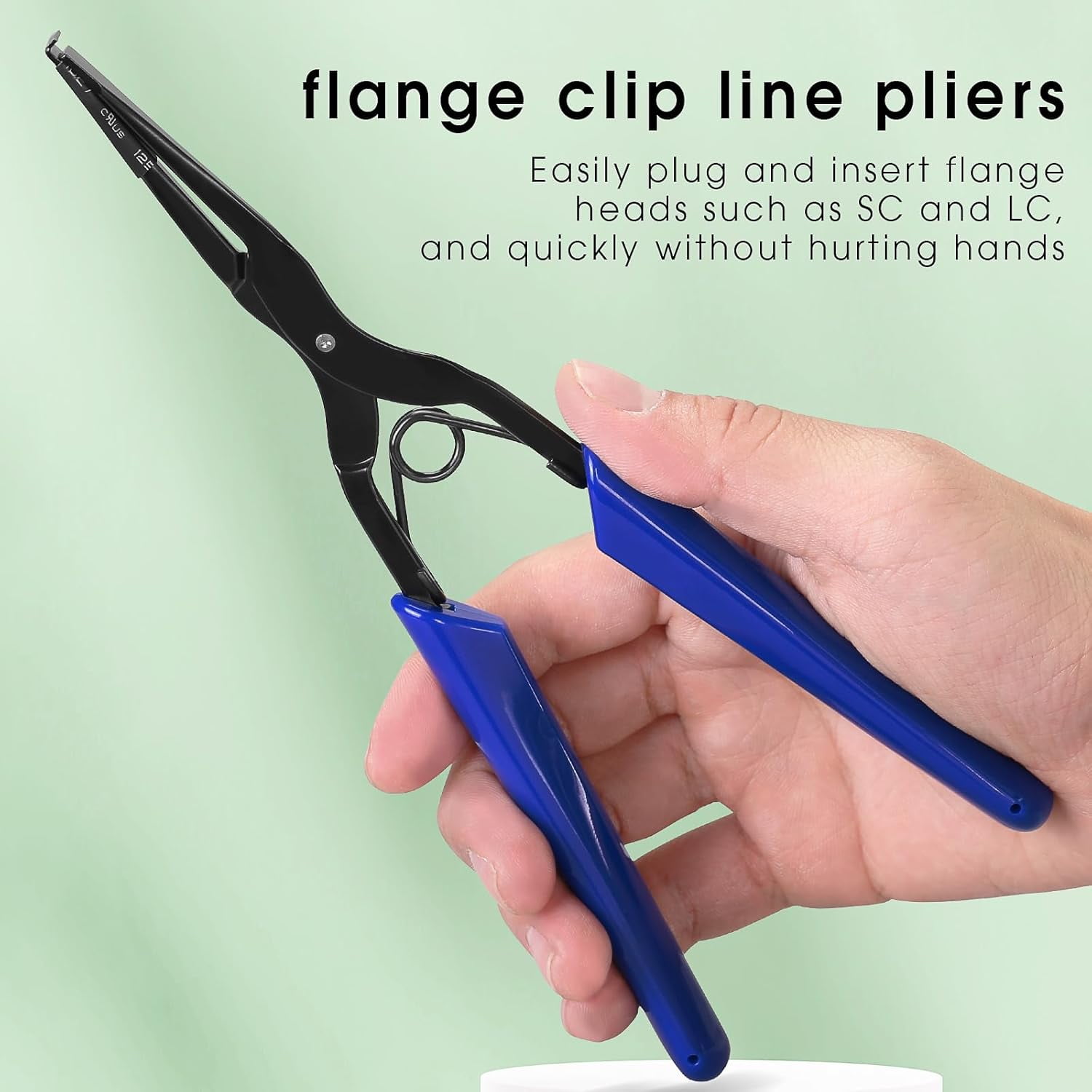 3-Piece Fiber Optic Pliers Set with SC/LC Flange Tools, Cleaning Pen ...