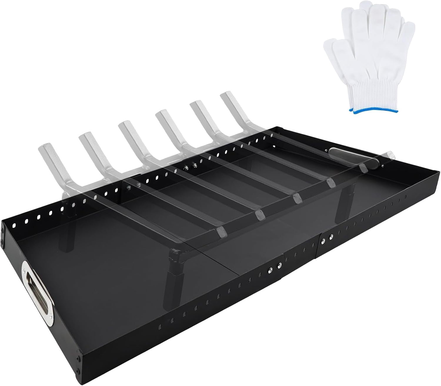 3 Piece Fireplace Tray Ash Pan,Adjustable Fireplace Tray for Up to 38 ...