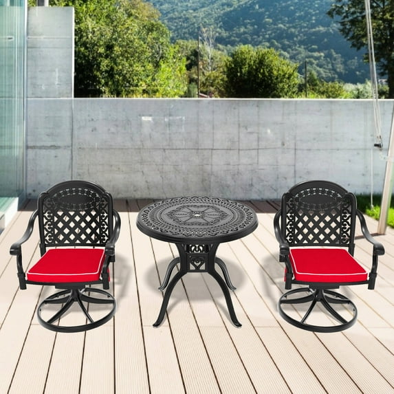 3-Piece Garden Outdoor Set | Elegant Pattern Design | All Necessary ...