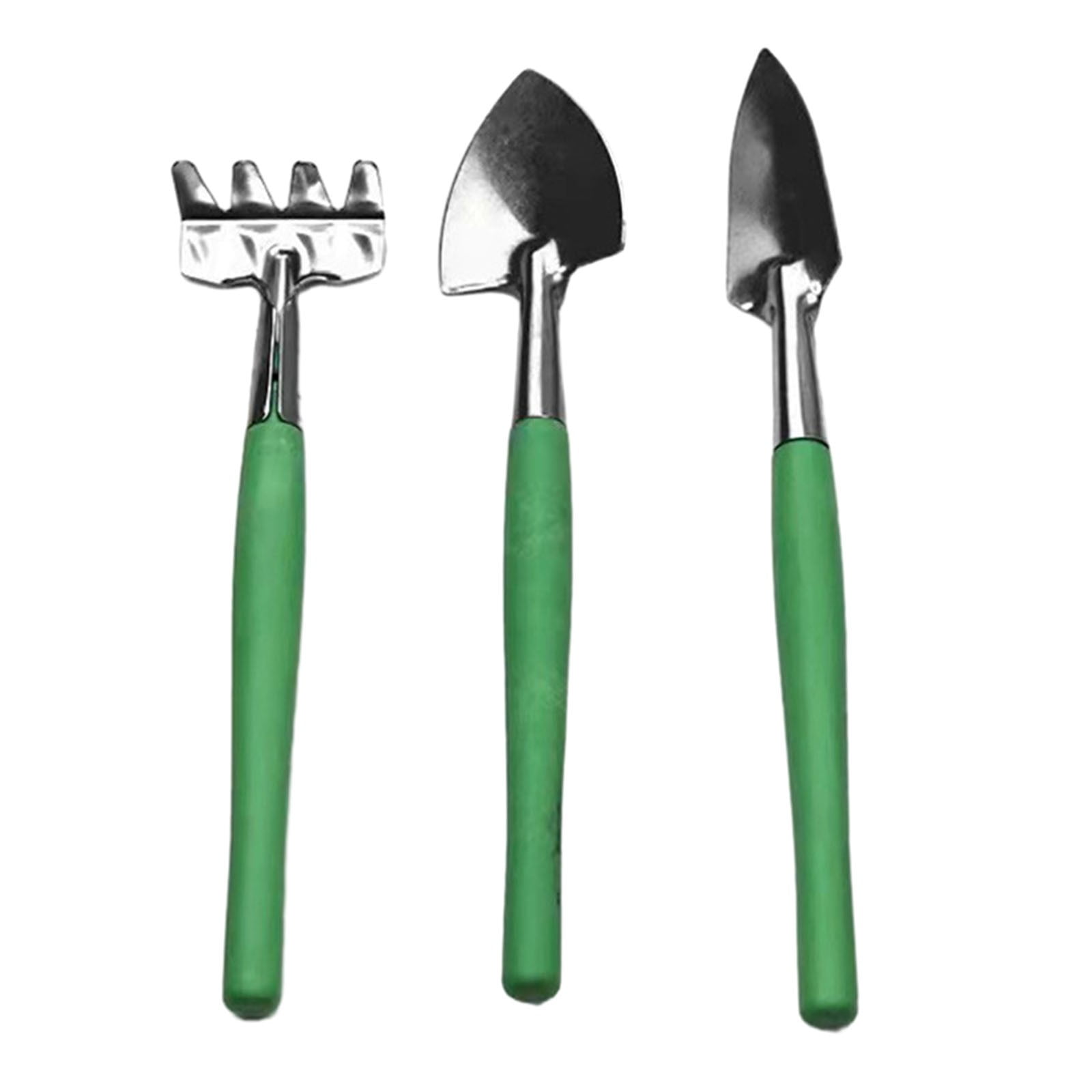 3-Piece Gardening Tool Set Stainless Steel Mini Hand Tools for ...