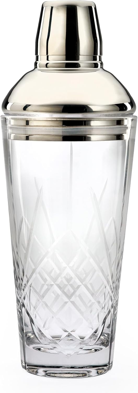 3-Piece Glass Cocktail Shaker Set - Walmart.com