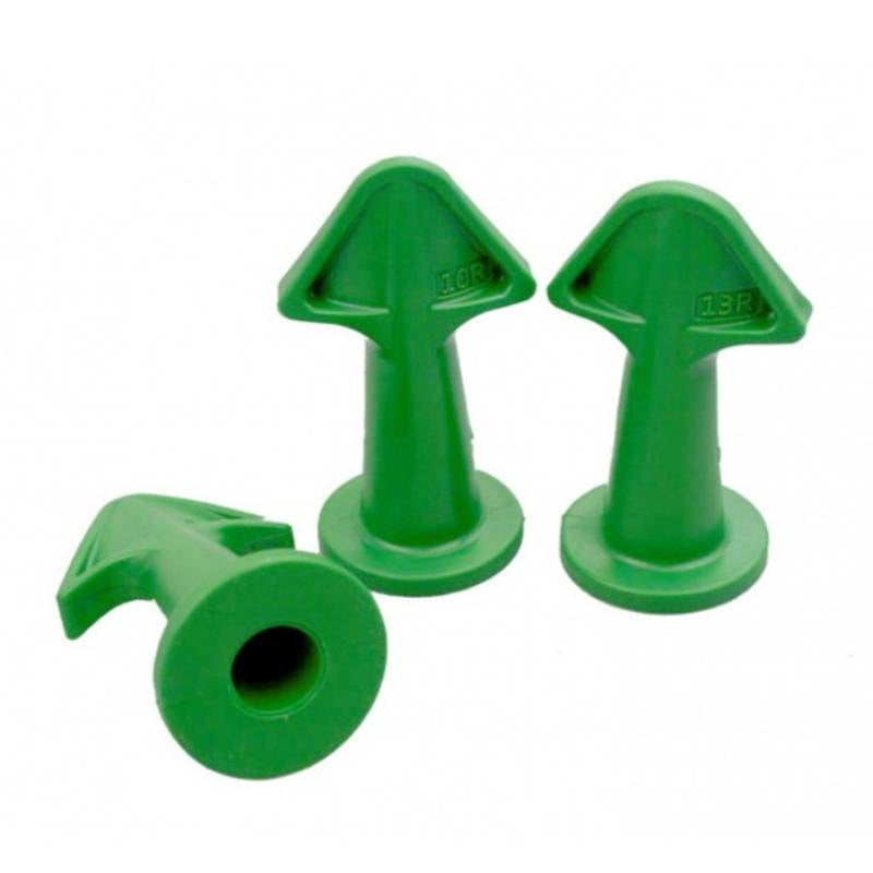 3-Piece Green Caulking Tool Set with Silicone Sealant Nozzles for ...