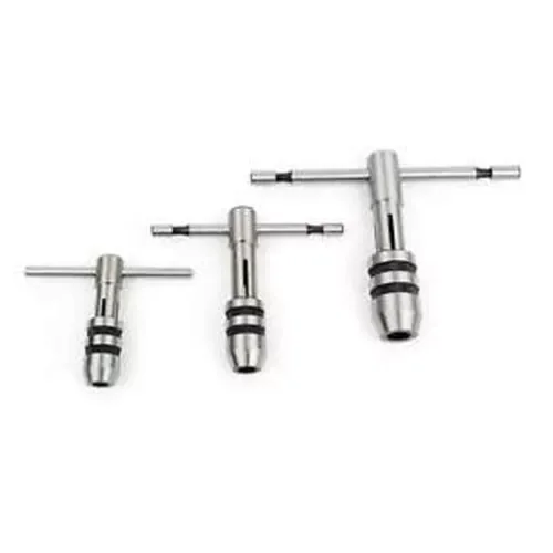 3-Piece Handle Tap Wrench Set – For Precision Tapping & Reaming With ...