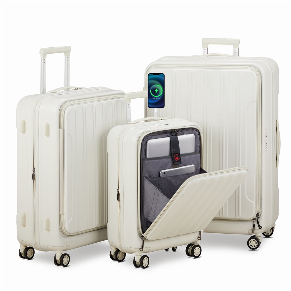 OKAKOPA Omni PC Luggage Sets 4 Piece Luggage Set Suitcases OKAKOPA Omni PC Luggage Sets 4 Piece Luggage Set Suitcases