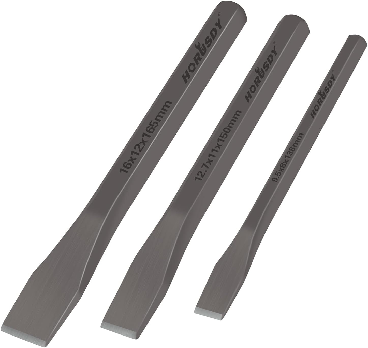 3-Piece Heavy Duty Cold Chisels Set, 3/8 in, 1/2 in, 5/8 in - Walmart.com