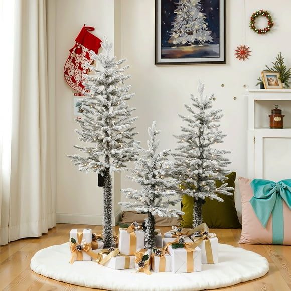 3 Christmas Tree Set