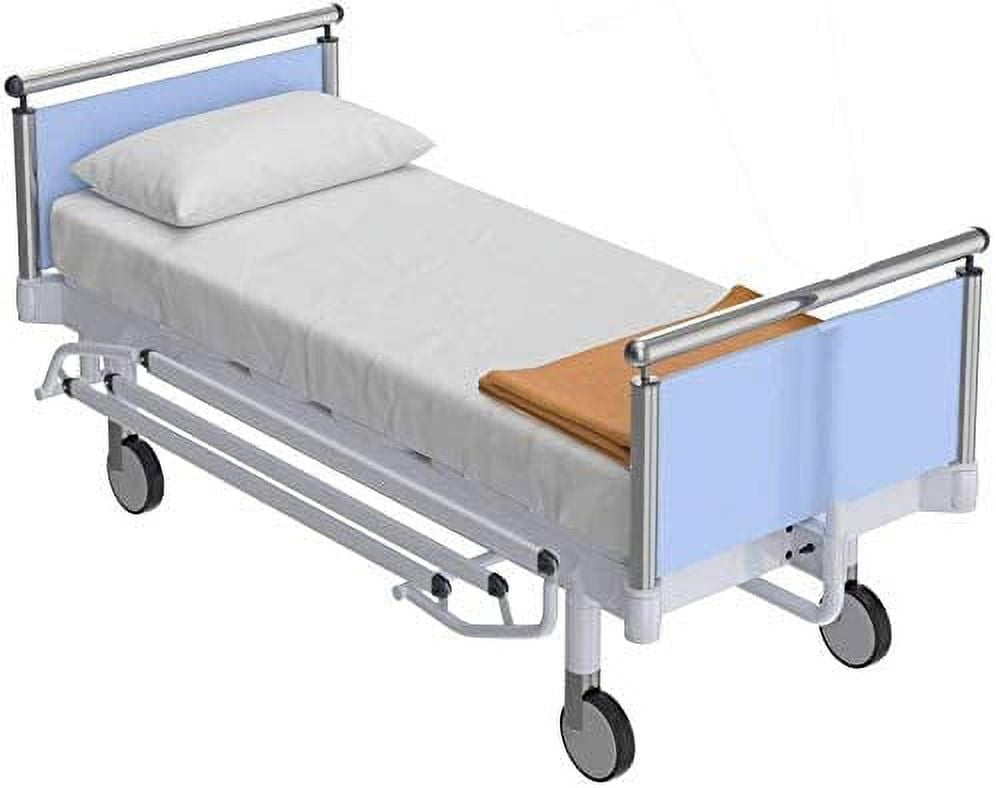 3-Piece Hospital Bed Sheet Set, 100% Cotton, 400 Thread Count, 6-Inch ...