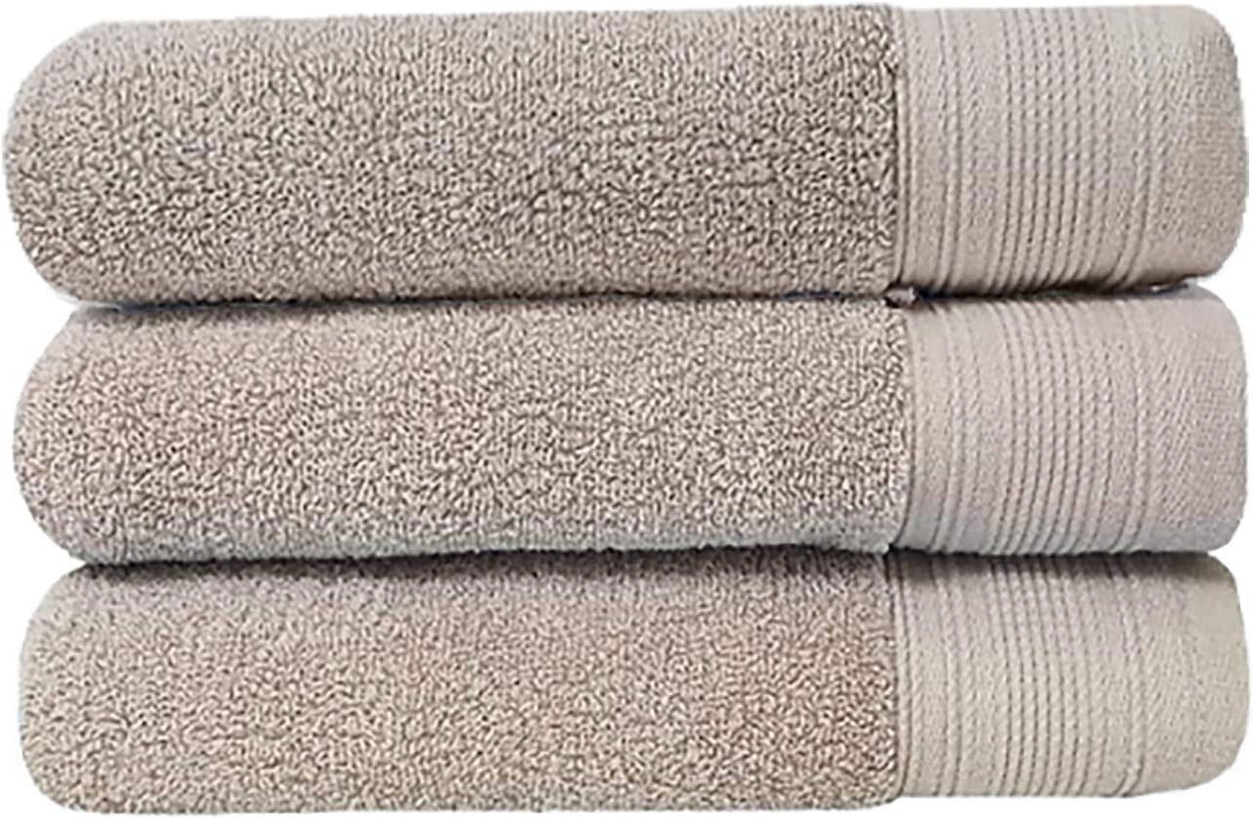 3 Piece Hotel Collectio Premium Towel Set, 20 X 40 Ich, 100% Combed ...