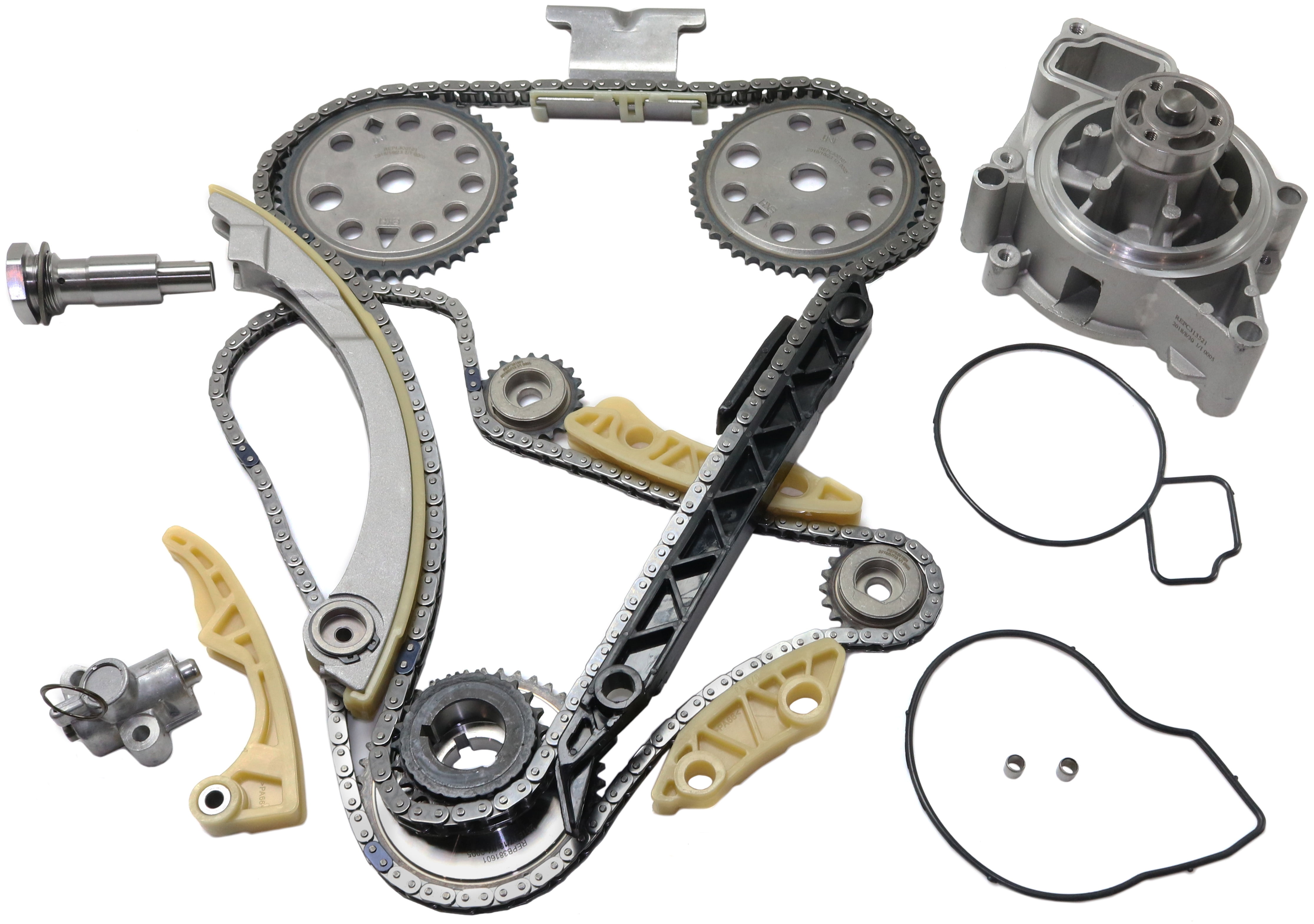 3-Piece Kit Timing Chain includes Balance Shaft Kit and Water Pump ...