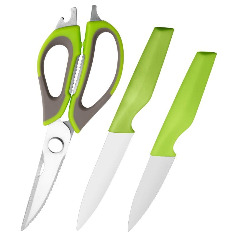 3 Piece Kitchen Scissors SetCutting Chicken BonesPeeling Fish ...