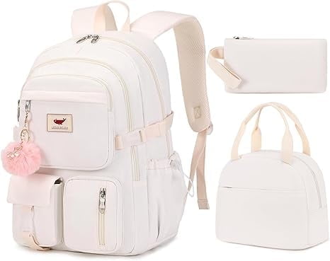 AO ALI VICTORY 3 Piece Backpack Set Laptop Backpack 15.6 inch Junior ...