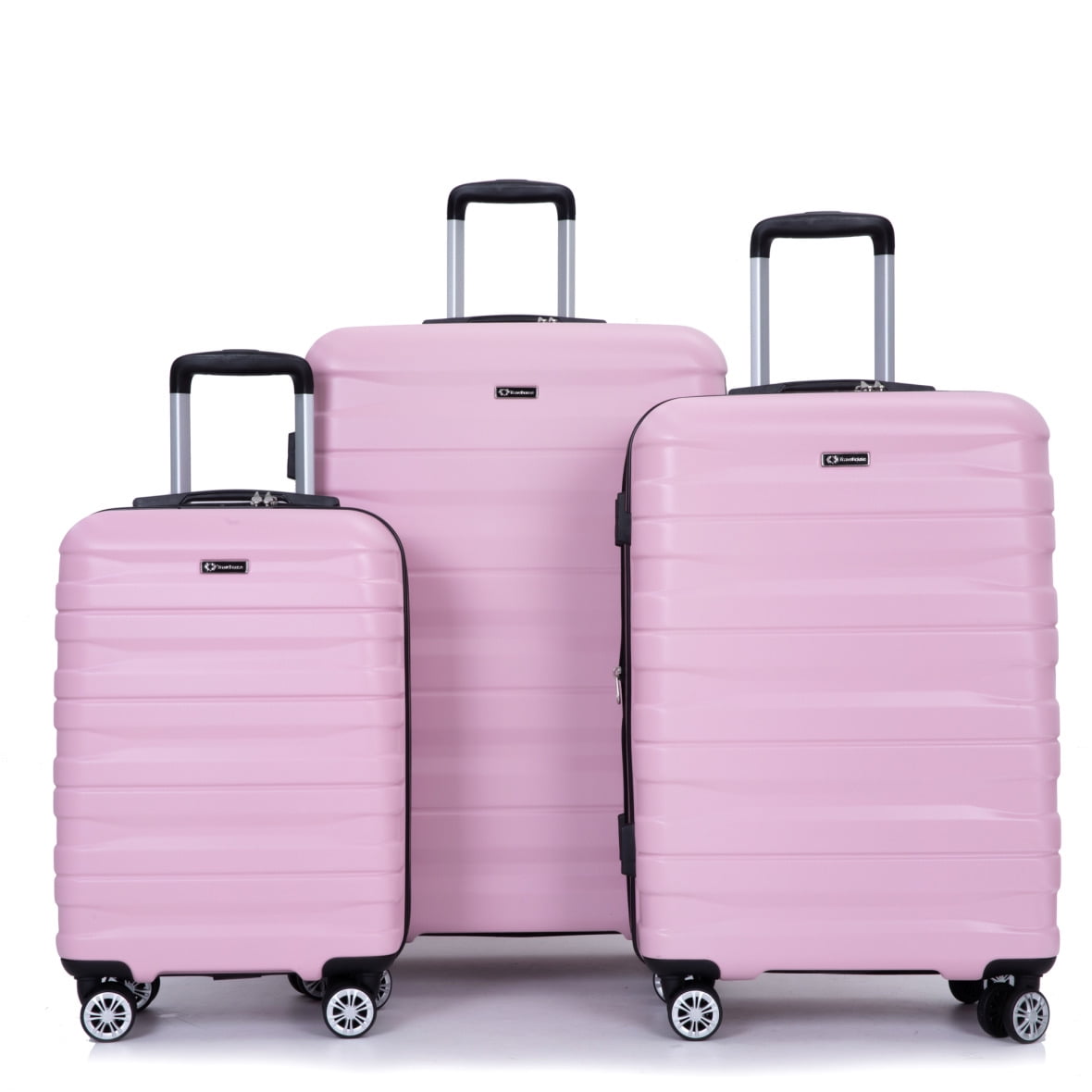 3 Piece Luggage Sets, Expandable Large Capacity Traveling Storage ...