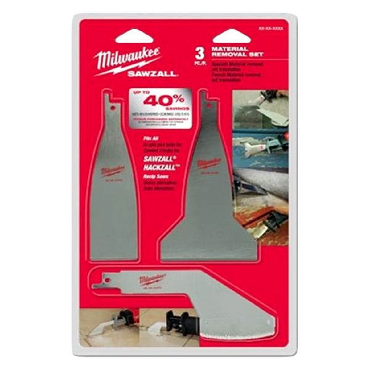 3 Piece Material Removal Set - Walmart.com