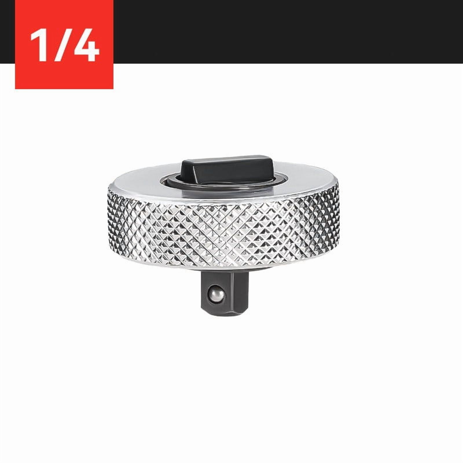 3-Piece Mini Ratchet Wrench Set, 1/4", 3/8", 1/2" Drive Palm Iron Case ...