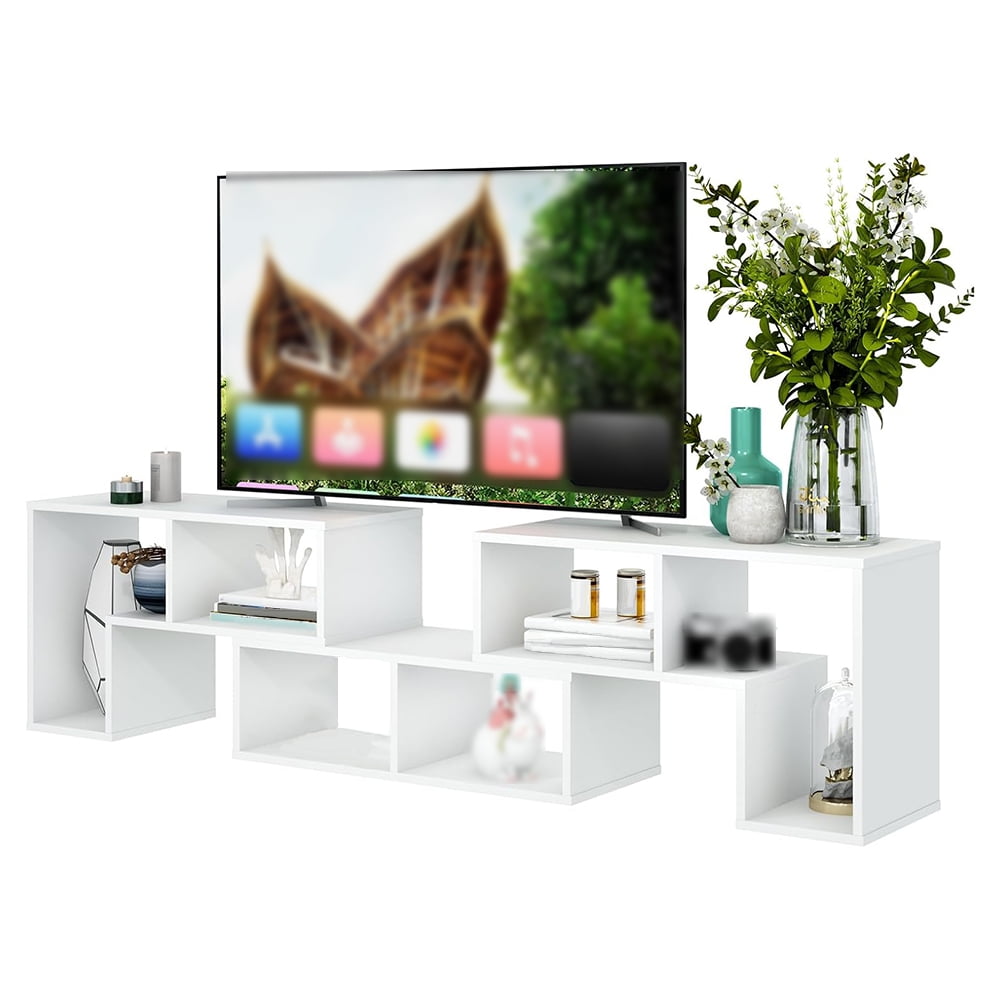 3 Piece Modular TV Stand, DIY Entertainment Center for 50-65 Inch TVs ...